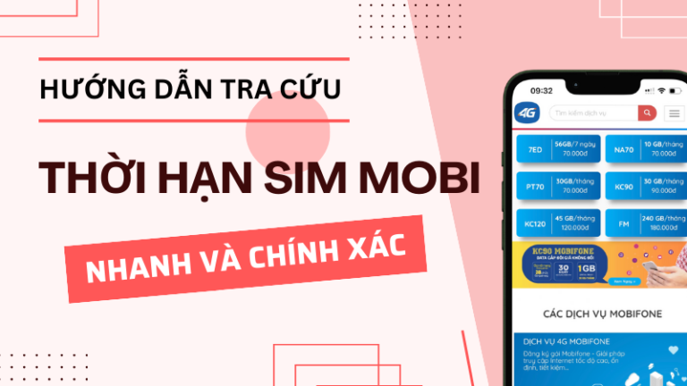 Cách kiểm tra thời hạn sim Mobifone trả trước, trả sau chính xác nhất